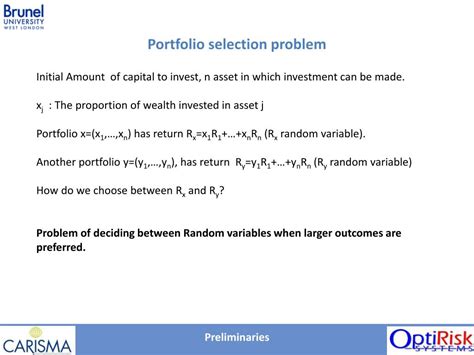 Ppt Long Short Portfolio Optimisation Under Mean Variance Cvar Framework Powerpoint