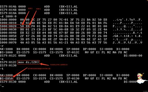 汇编寄存器之内存访问汇编查看内存数据 Csdn博客