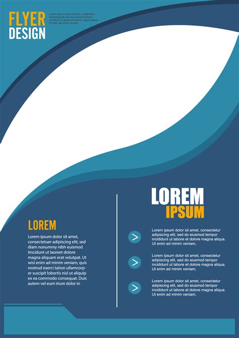 Abstract Flyer Design Background Brochure Template Can Be Used For Magazine Cover Business