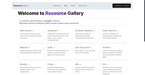 💡 Request Fixing Alignment Of Resources Page · Issue 220