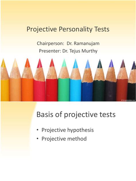 Projective Personality Tests Pdf Psychology Behavioural Sciences