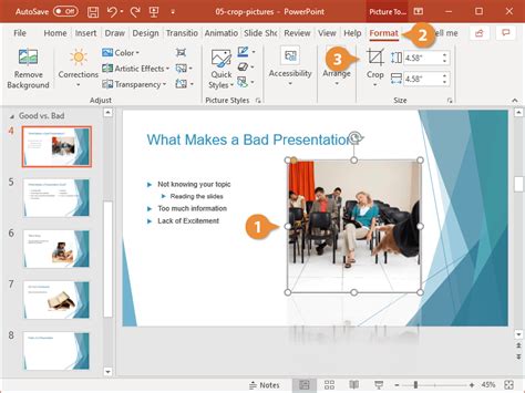 How To Crop A Picture In PowerPoint CustomGuide