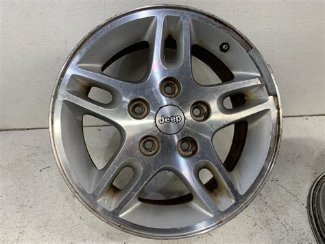 2002 2004 Jeep Grand Cherokee 16 X 7‚Äù Wheel Rim Set Of 4 Twin 5