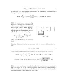 Manometer Example Problems