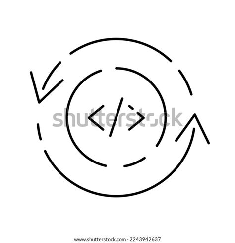 Vector Devops Icons Editable Stroke Software Stock Vector Royalty Free 2243942637 Shutterstock