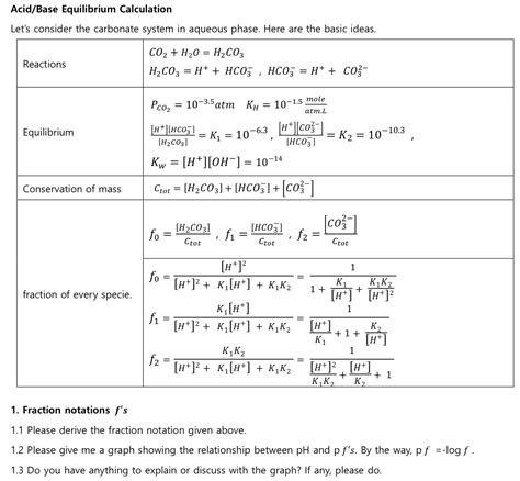 Acidbase Equilibrium Calculation Lets Consider The