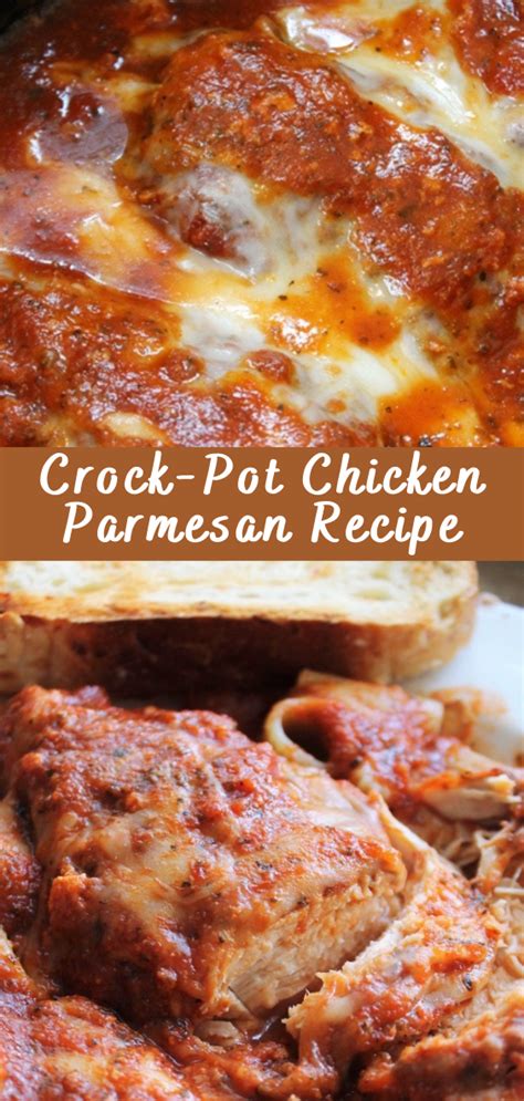 Crock Pot Chicken Parmesan Recipe Cheff Recipes