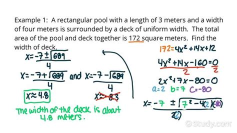 Quadratic Word Problems Solving Equations Worksheet Tessshebaylo
