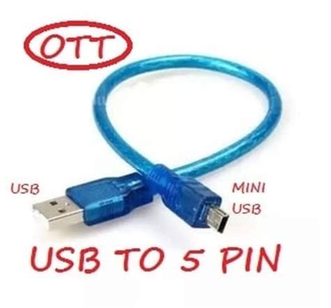 Kabel USB Mini Cocok Untuk Arduino Nano Atau Hanphone Dan Lainnya Lazada Indonesia
