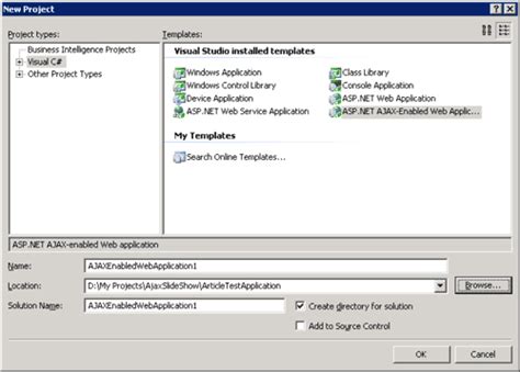 create a slide show using the ajax slideshow and treeview controls