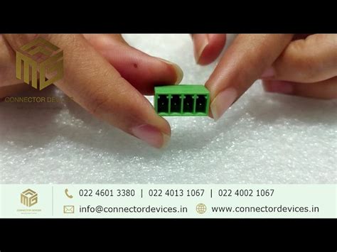 Pluggable Terminal Block Terminal Block XY 2500 FD 3 81mm Importer From Mumbai