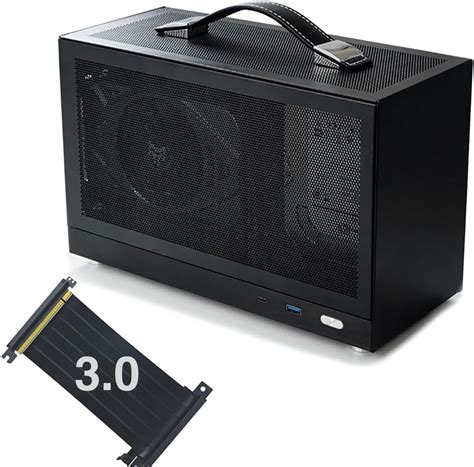 S300 Portable 8l Mini Itx Case Wpcie Riser Cable Advanced Vented