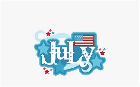 July Month Clipart