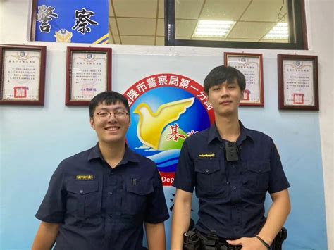 外牆磁磚遭強風吹落 基警迅速排除確保用路安全