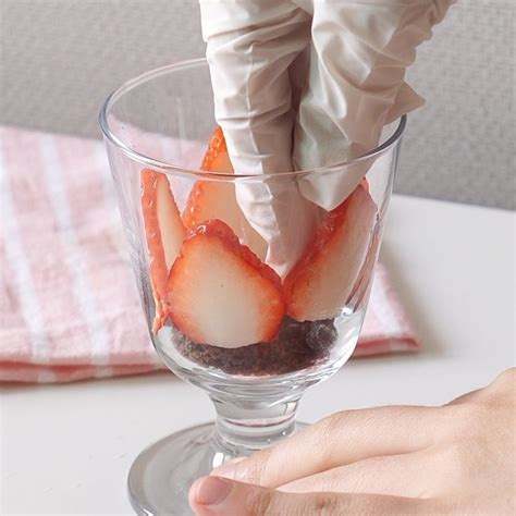 초코딸기컵케이크 만들기