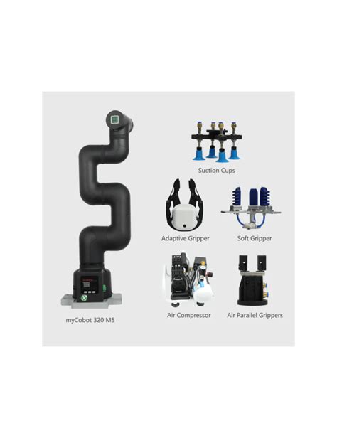 Mycobot 320 2022 All In One Suite 6 Dof Collaborative Robotic Arm With Flat Base