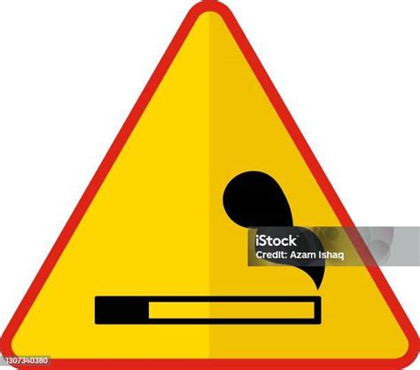 허용 흡연 영역 개념 벡터 아이콘 디자인 노란색 삼각형 경고 표지판 흰색 배경에 규제 및 가이드 기호 현대 교통 신호 스톡 일러스트 가정의 방에 대한 스톡 벡터 아트 및