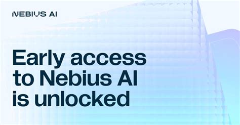 Ai Machinelearning Cloudplatform Nebiusai Gpus Mlmodels