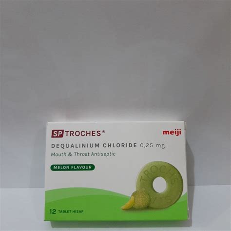 Jual Sp Troches Rasa Melon 12 Tablet Shopee Indonesia