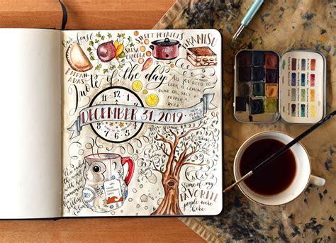 How To Add Color To Your “day In The Life” Sketchbook Layout The Postmans Knock