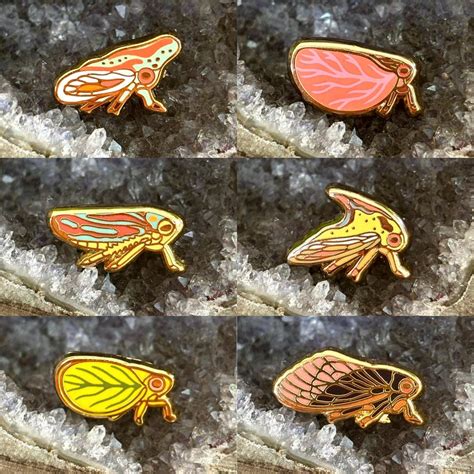 Tiny Bug Enamel Pin Entomology Insect Pin Nature Small Pins