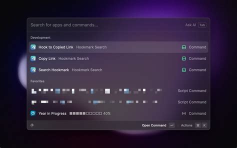 New Raycast Extension For Hookmark Discussion And Help Hookmark Forum
