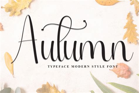 Autumn Script Font Download Free Font