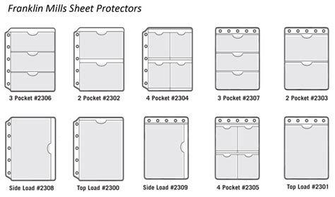 Plastic Sheet Protector Patient Chart Record Protectors Item 2303