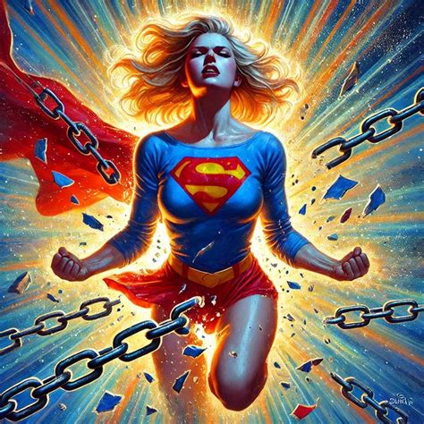 Supergirl Chains Cant Hold Me By Wbatson99 On Deviantart