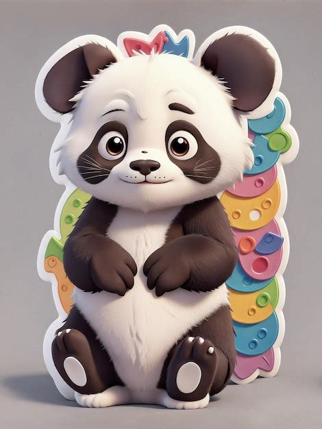 Premium Ai Image Panda Character