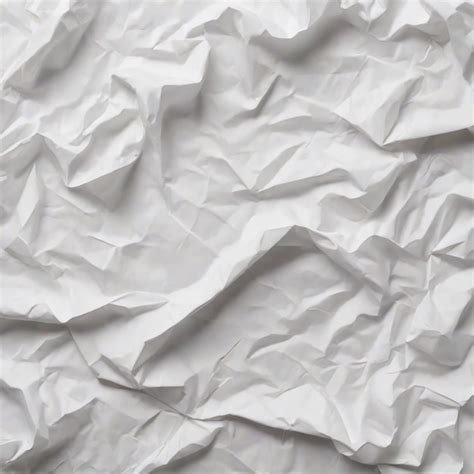 Premium Photo Crumpled Crushed Paper Texture Image Background