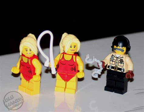 Idle Hands LEGO Mini Figures Beware The Brick