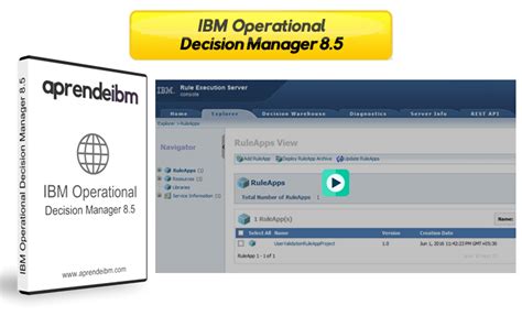 Curso de IBM Operational Decision Manager 8 5 en español AprendeIBM