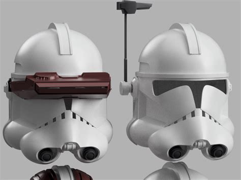 🪖 Grunt Heavy Specialist Officer Clone Trooper Helmet Battlefront2 Bf2