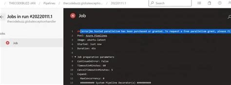 Resolved No Hosted Parallelism Has Been Purchased Or Granted Thecodebuzz