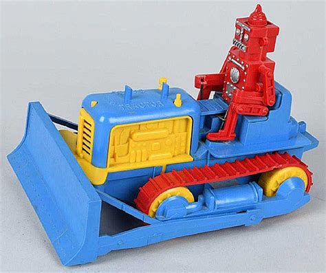 Ideal Robert The Robot Bulldozer Antique Toys Library