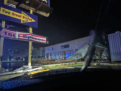 Oklahoma Bersagliato Dai Tornado Barnsdall E Bartlesville Travolte Foto