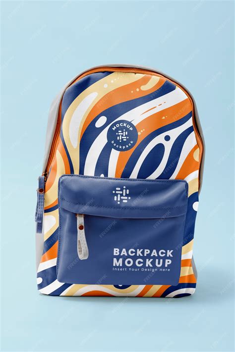 Premium Psd Backpack Mock Up Design