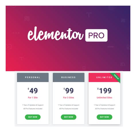Elementor Pro Version Plan Zit Engine