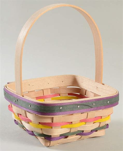 Baskets 1998 Small Easter Basket By Longaberger Replacements Ltd
