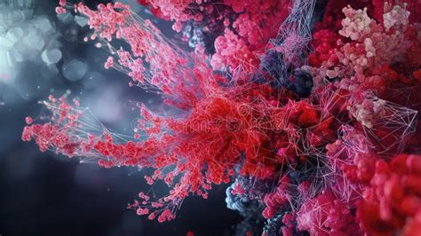 Geometric Shapes Expanding And Contracting Abstract Art Digital Design Dynamic Environment Macro