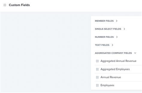 Configure Custom Company Data Fields Productboard Support