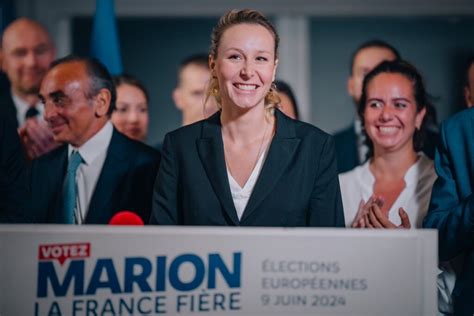 Elections Européennes 2024 Le Programme De Marion Maréchal Et De