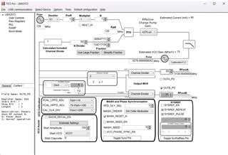 LMX Phase Noise At Certain Frequency Varies With Different Output Power Settings Clock