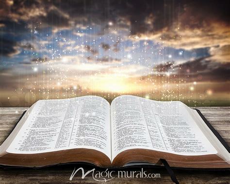 Mystical Bible Wallpaper Wall Mural By Magic Murals