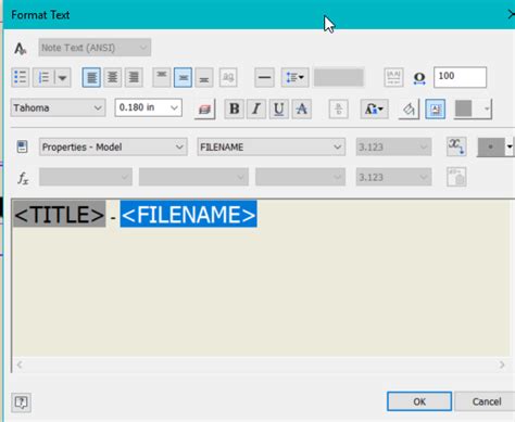 How To Add The Model File Name To The Drawing Sheet Title In Inventor Inventor Autodesk