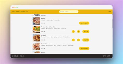 Github V0orafast Pizza Live Preview