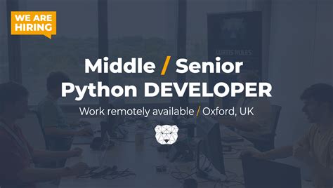Middlesenior Python Developer Lurtis