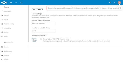 Nextcloud Onlyoffice Integration · Issue 250 · Onlyofficeonlyoffice Nextcloud · Github