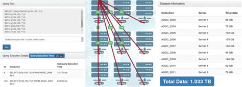 Visualization Workbench For Rasdaman Distributed Query Processing